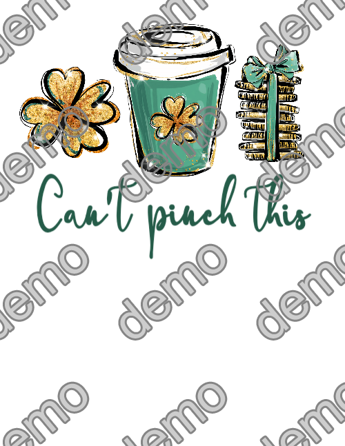 Can't Pinch This Saint Patrick's Day T-Shirt | Bobotemp