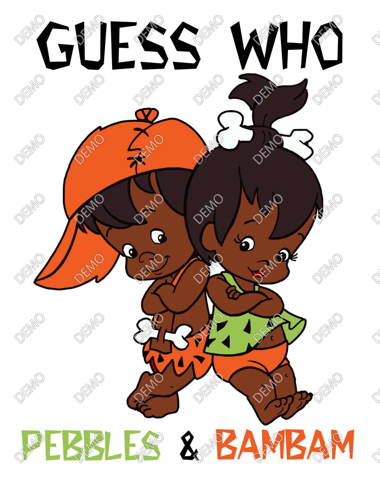 Black Pebbles And Bam Bam Gender Reveal Party T Shirt Bobotemp