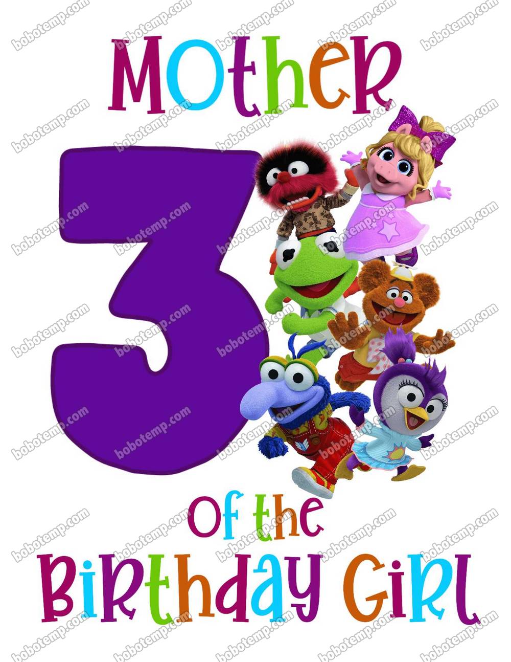 Muppet Babies family birthday shirts | Bobotemp