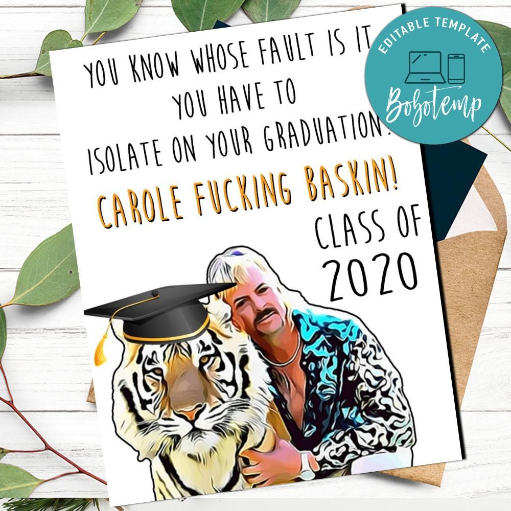 Funny Graduation Cards To Print