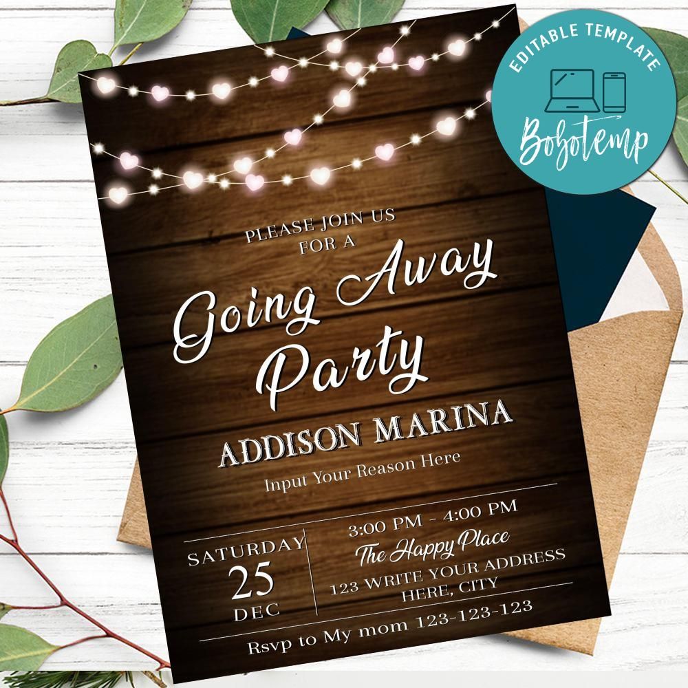 New Job Invitation Template Instant Download | Bobotemp