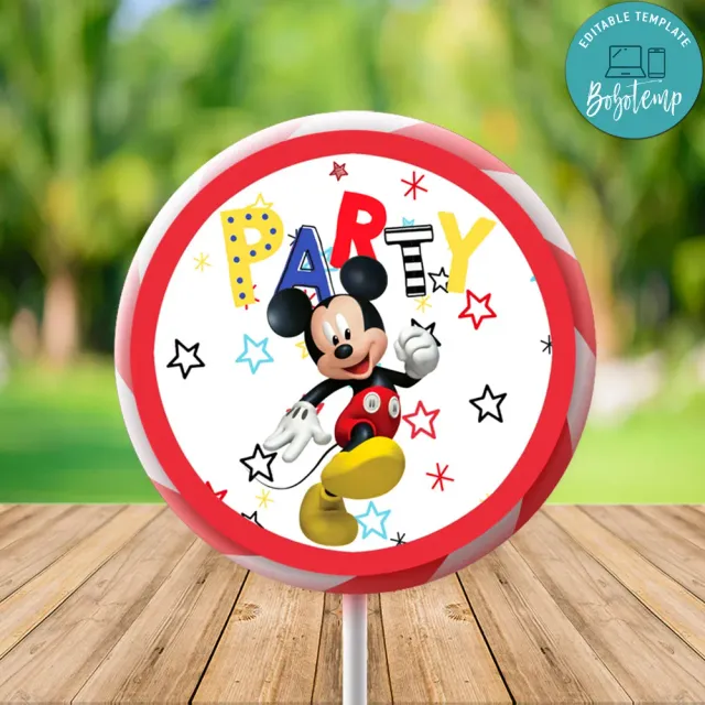 mickey mouse lolly