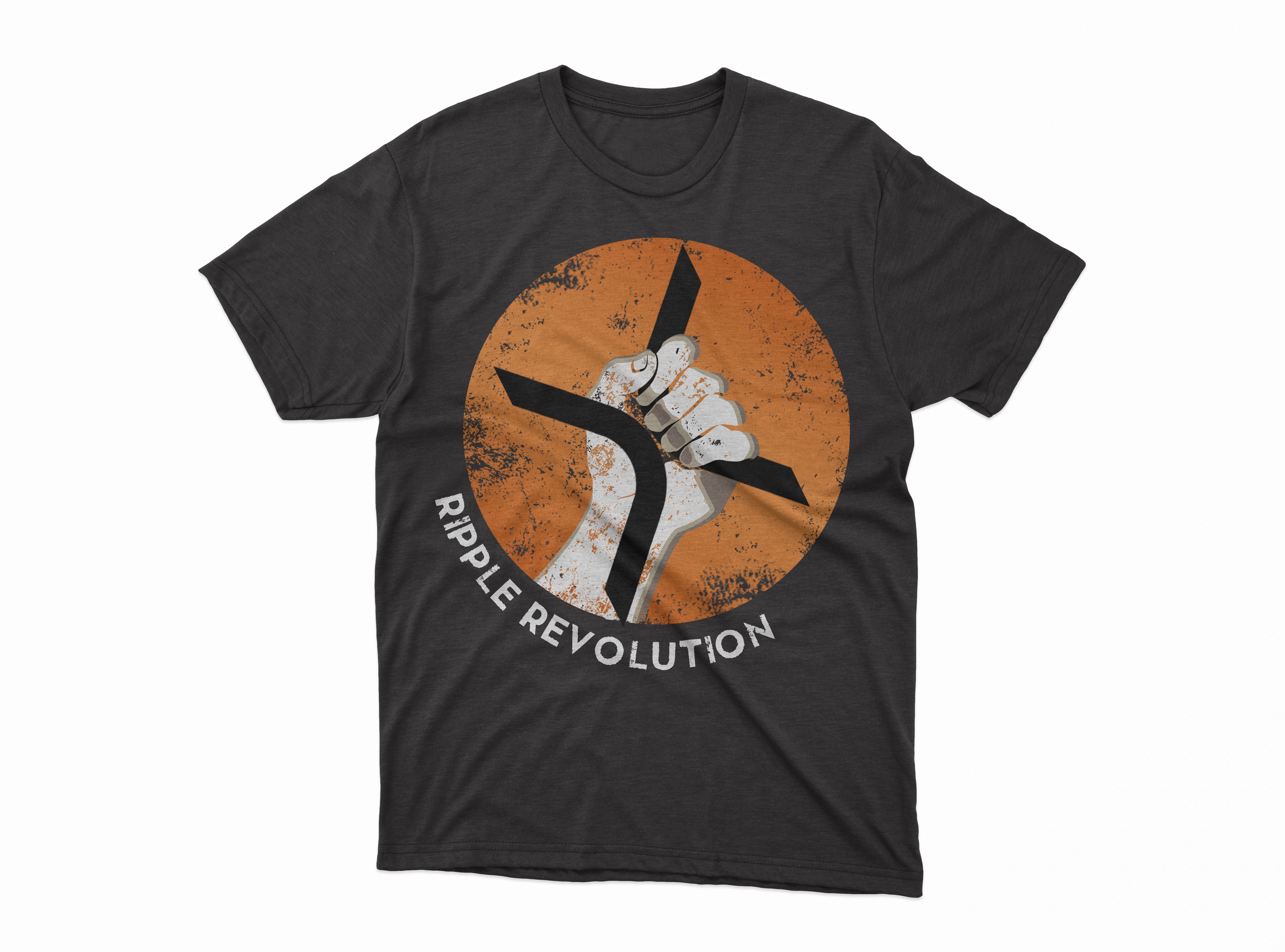 Ripple Revolution T-Shirt Design Template | Bobotemp