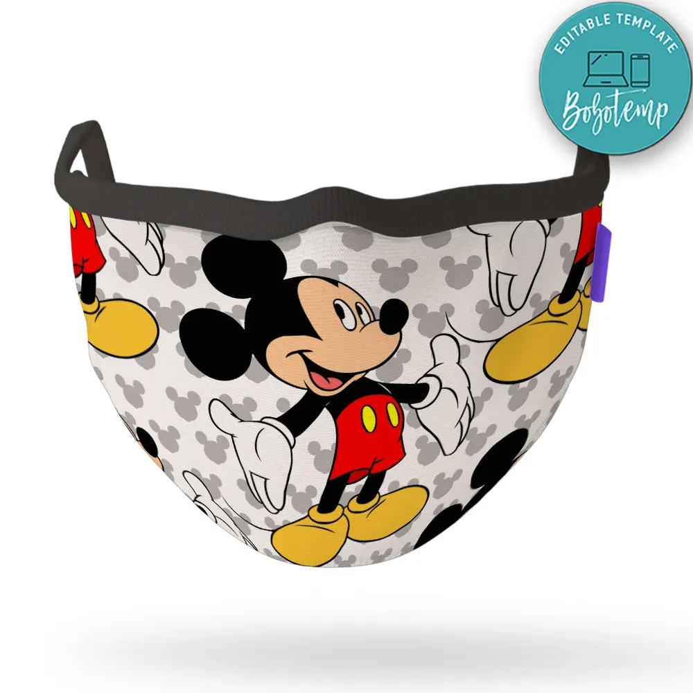 Mickey Mouse Face Mask for boy | Bobotemp