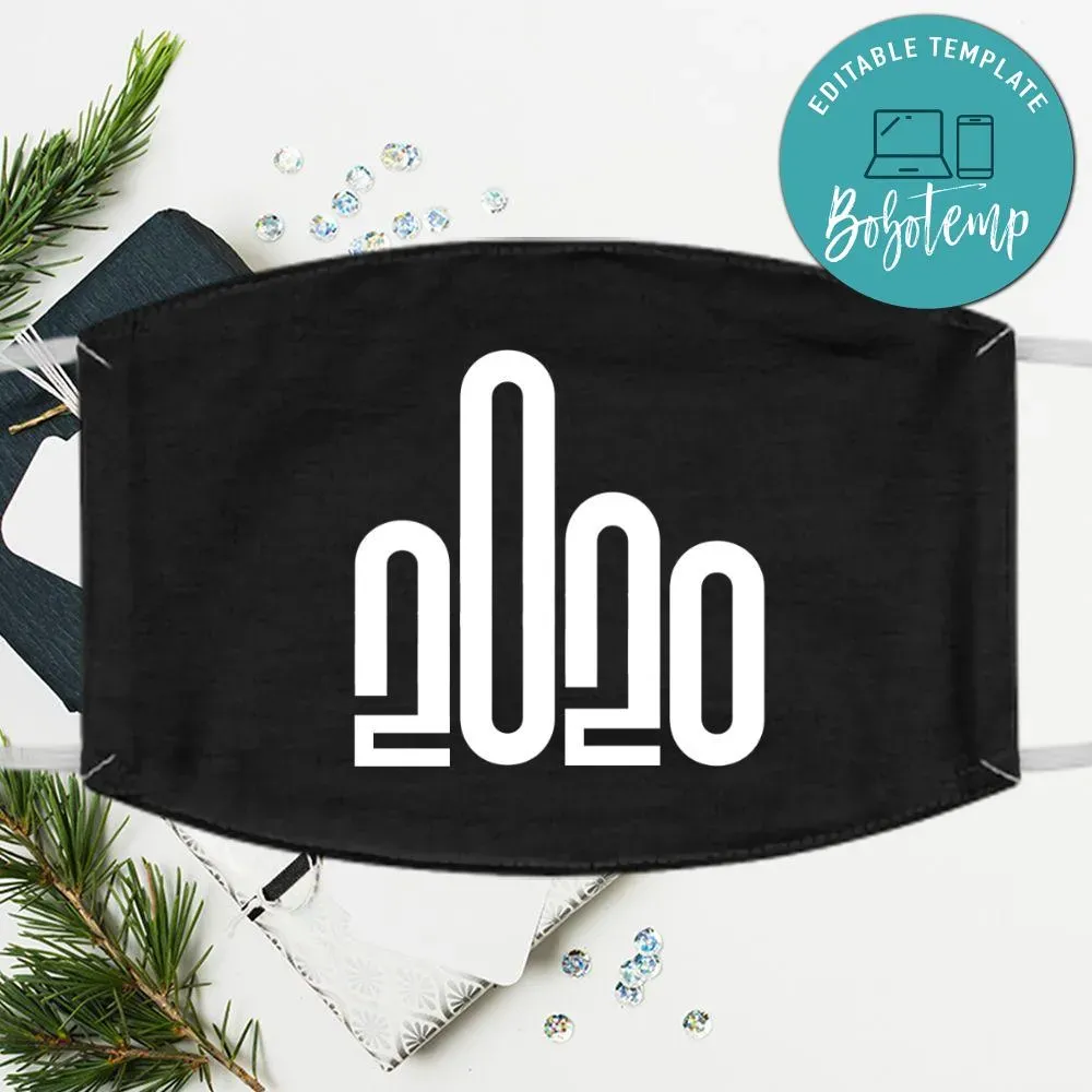2020 Middle Finger Washable Face Mask | Bobotemp