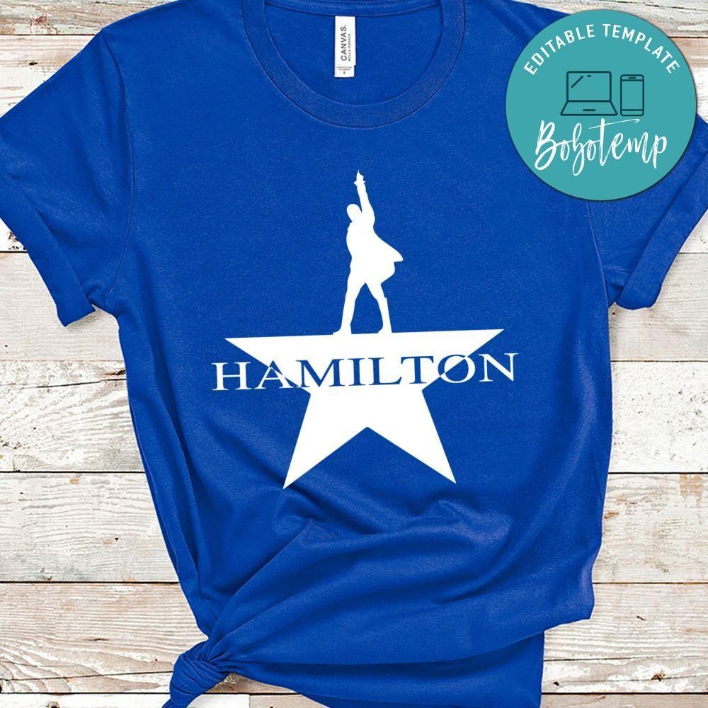 Hamilton American Musical T-Shirt | Bobotemp
