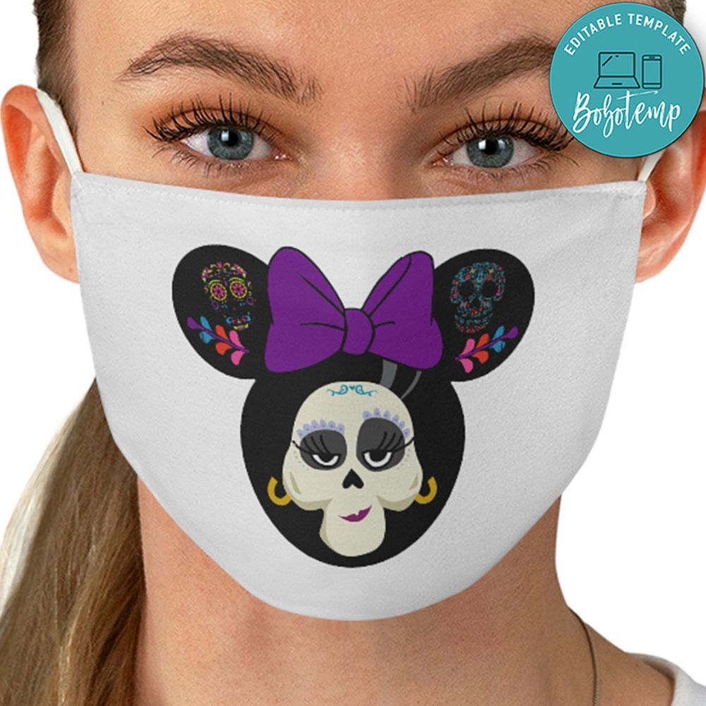 Coco Mama Funny Halloween Washable Face Mask | Bobotemp