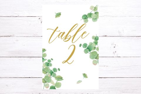 Editable Wedding Table - Instantly Personalize | Bobotemp