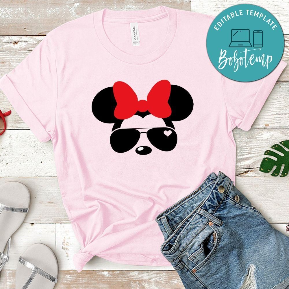Minnie Mouse Shirt Womens | Bobotemp
