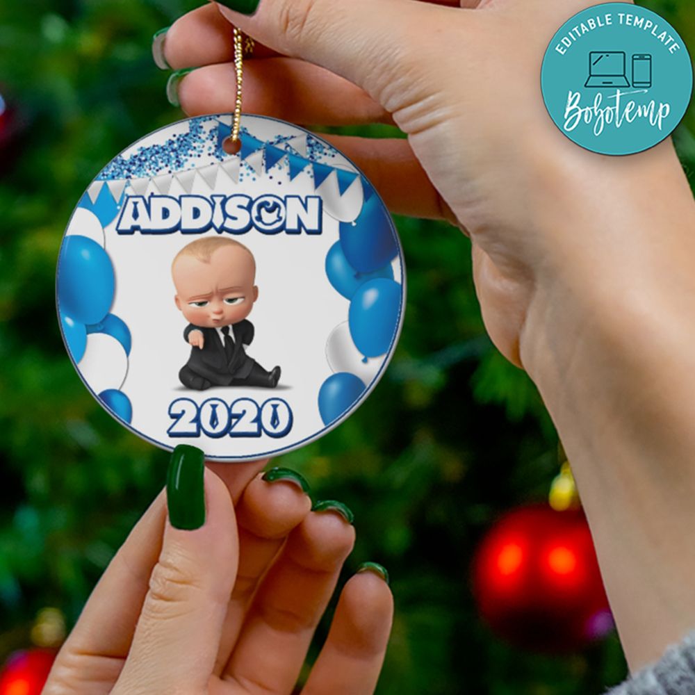 Boss Baby Christmas Ornament Gift | Bobotemp