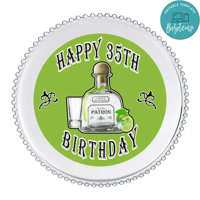 patron label printable