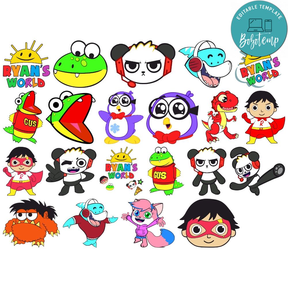 Bundle Ryan's World Cut File SVG File EPS File for Designer | Bobotemp