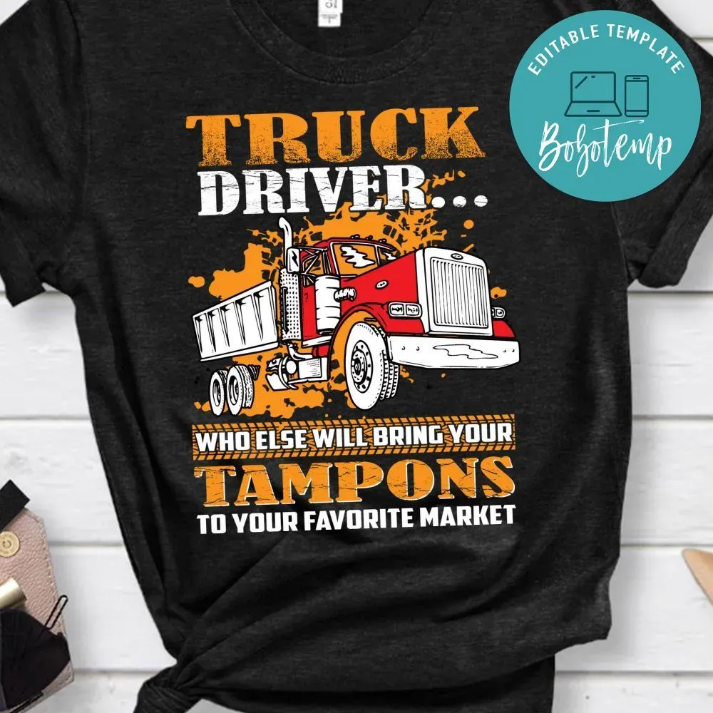 Truck Driver Shirts | Bobotemp