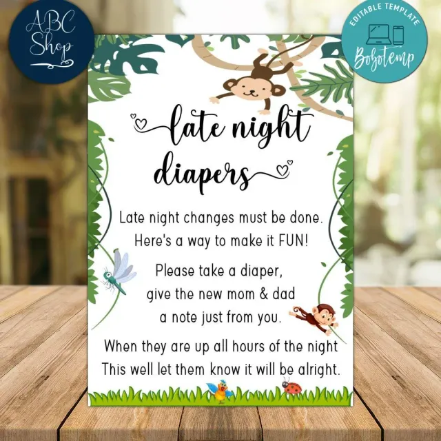 Diaper At Baby Shower Game