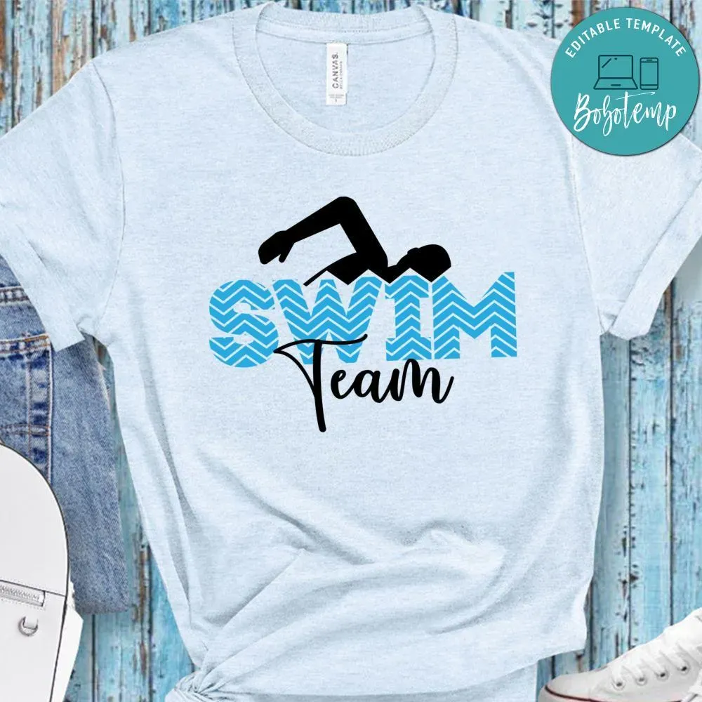 Swim Team Shirt | Bobotemp