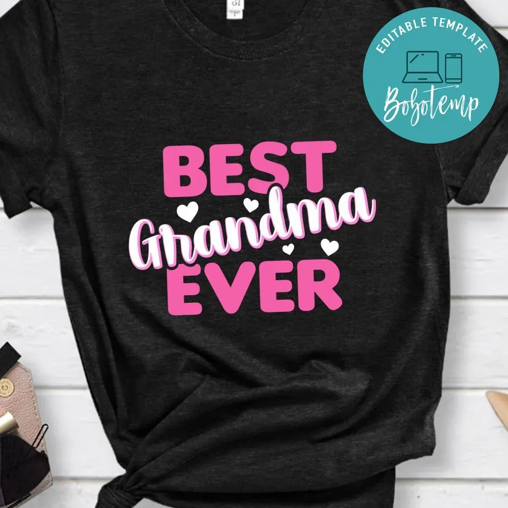 Best Grandma Ever Shirts | Bobotemp