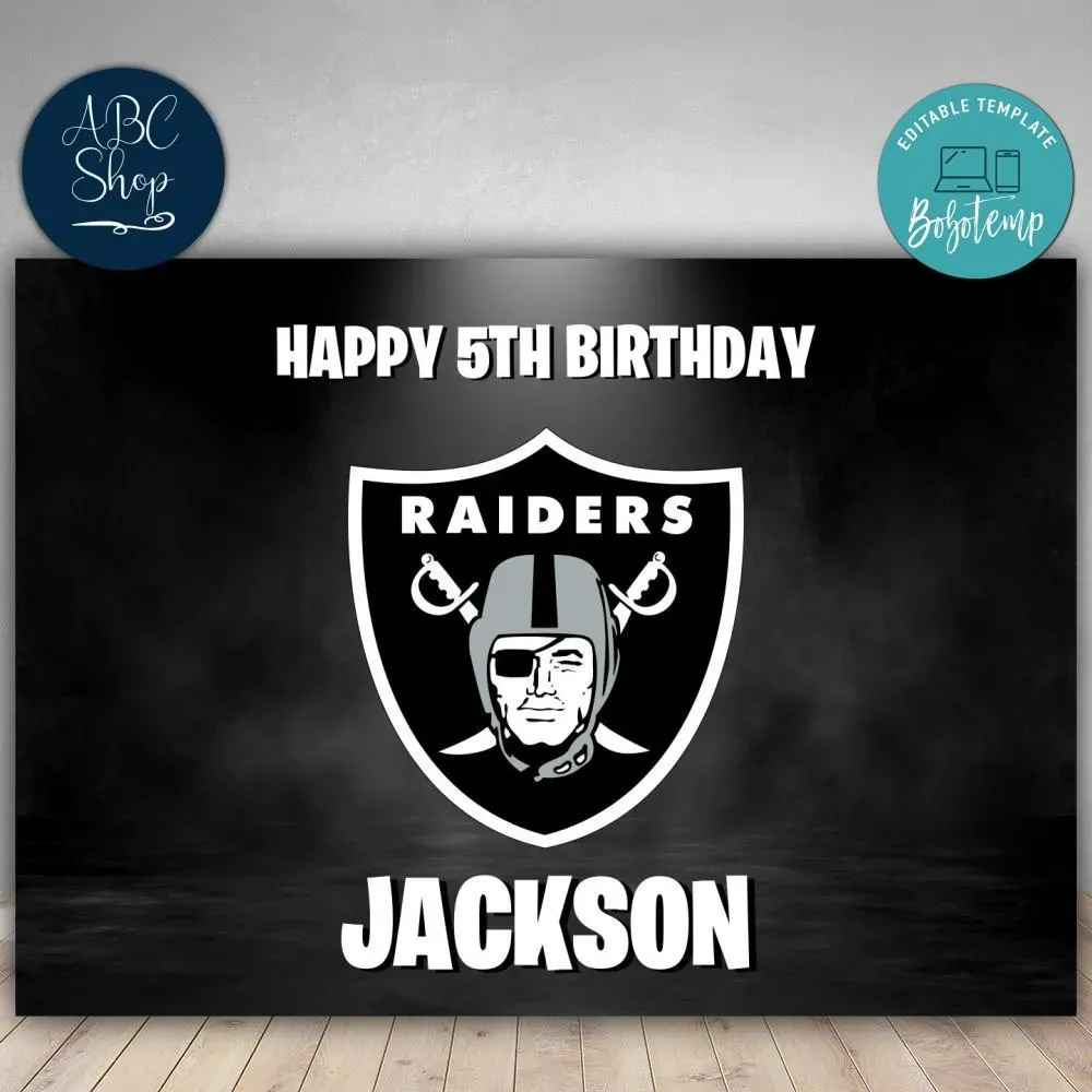 Printable Raiders Backdrop Digital File DIY | Bobotemp