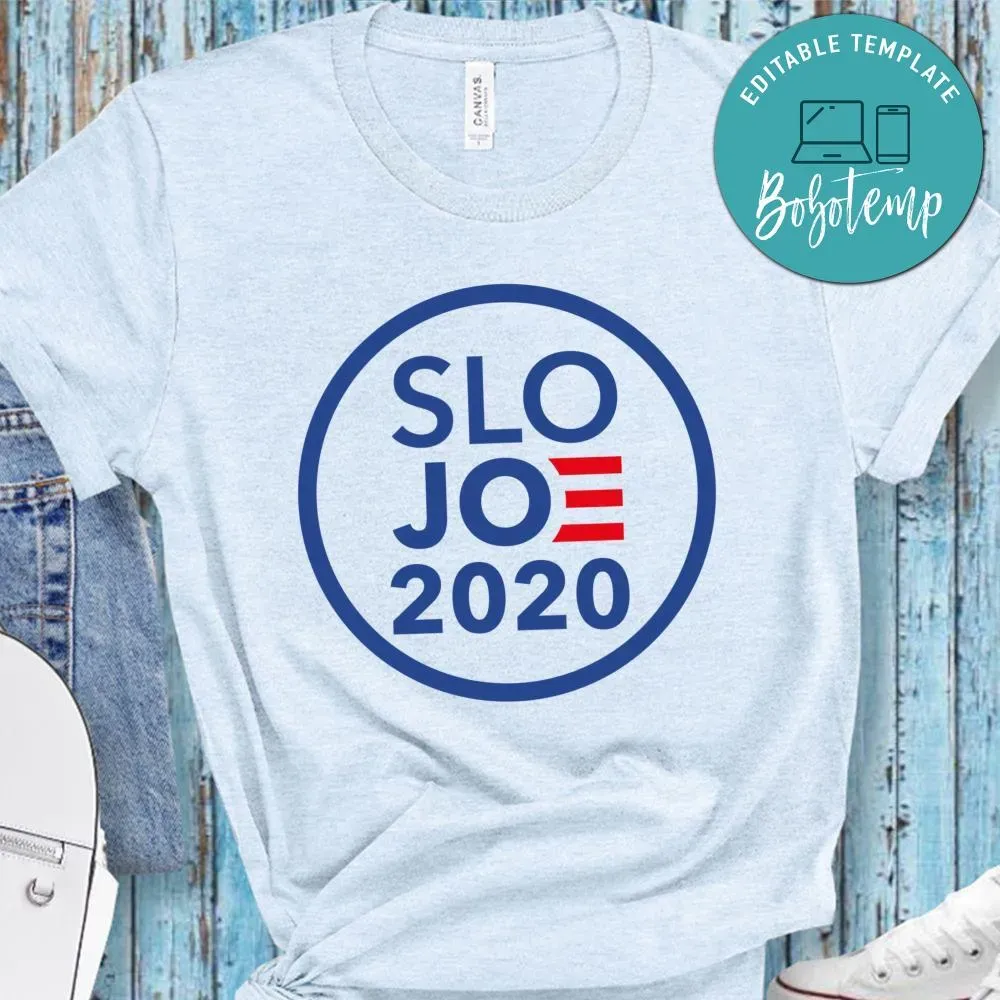 Slow Joe 2020 PNG file template | Bobotemp