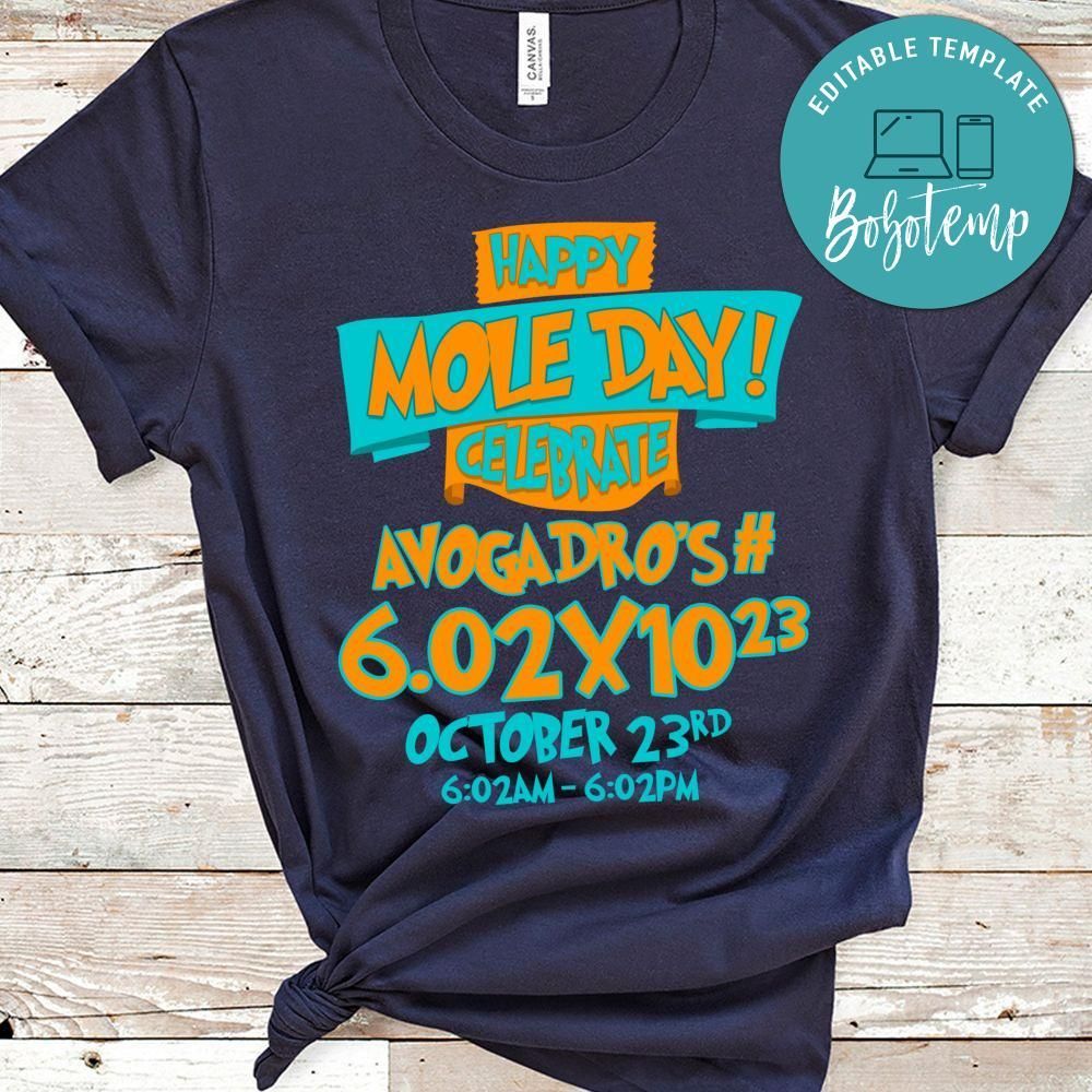 Happy mole day PNG file template | Bobotemp