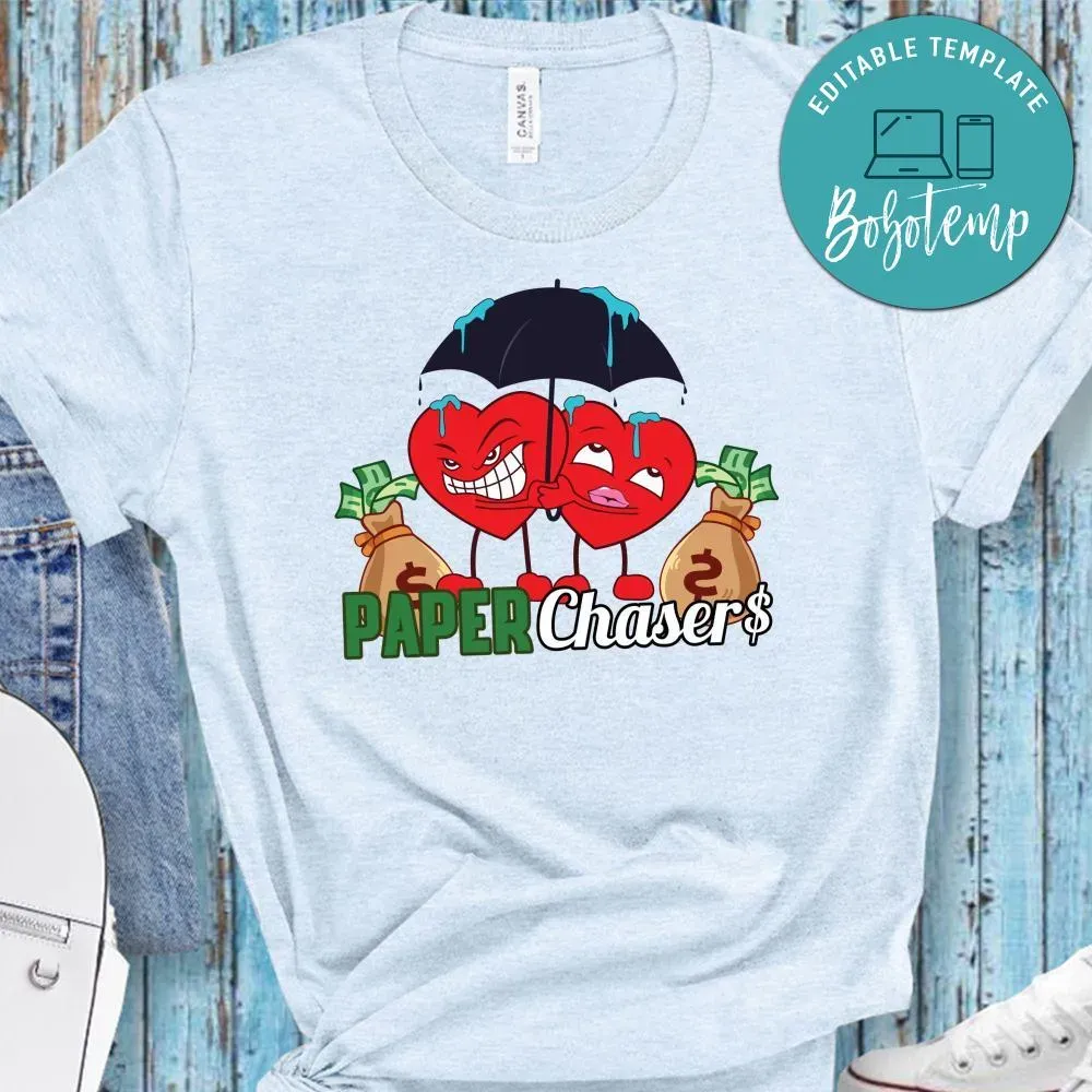 Paper Chaser PNG file template | Bobotemp