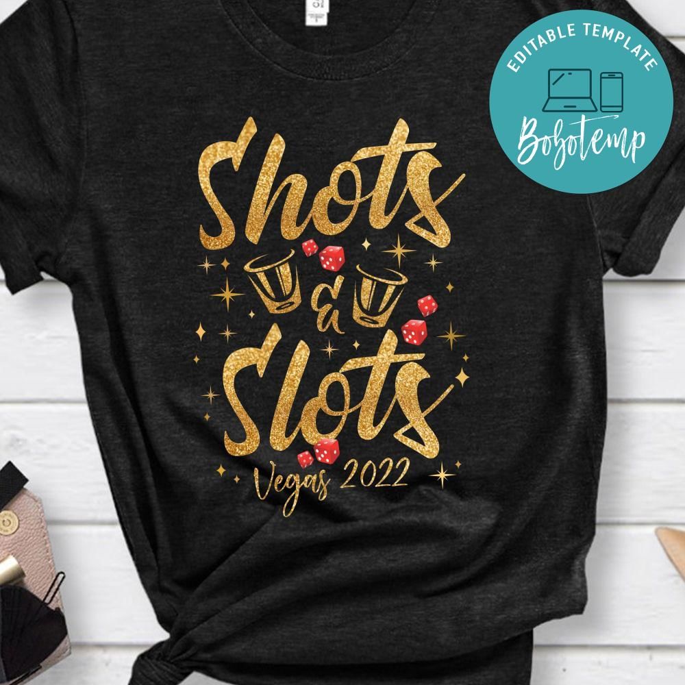 Shots and Slots Vegas PNG file template | Bobotemp