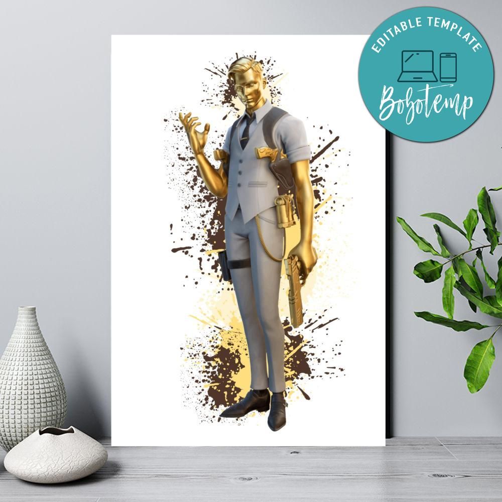 Midas Wall Art Digital File Printable Instant Download | Bobotemp