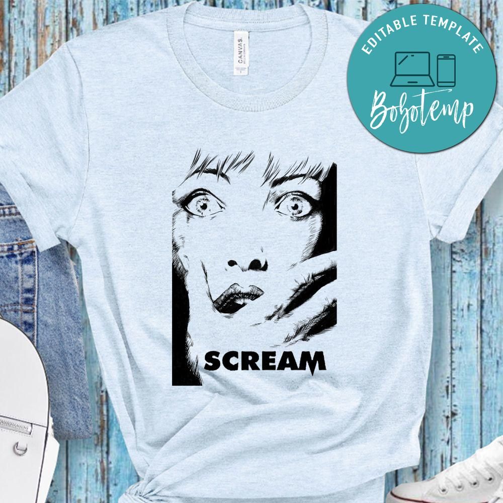 Scream Retro 90s Cult Horror Film Shirt | Bobotemp