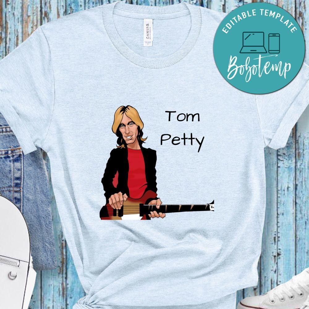 Funny Cartoon Tom Petty Shirt | Bobotemp