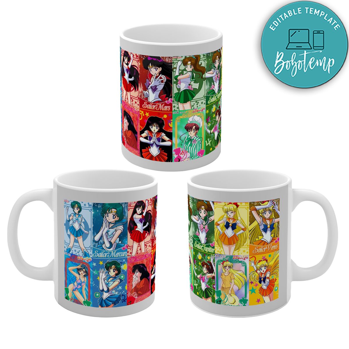 Manga Sailor Moon Mug | Bobotemp