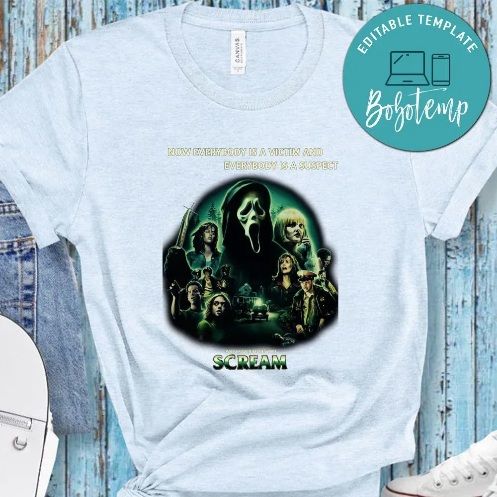 Scream Retro 90s Cult Horror Film Shirt | Bobotemp