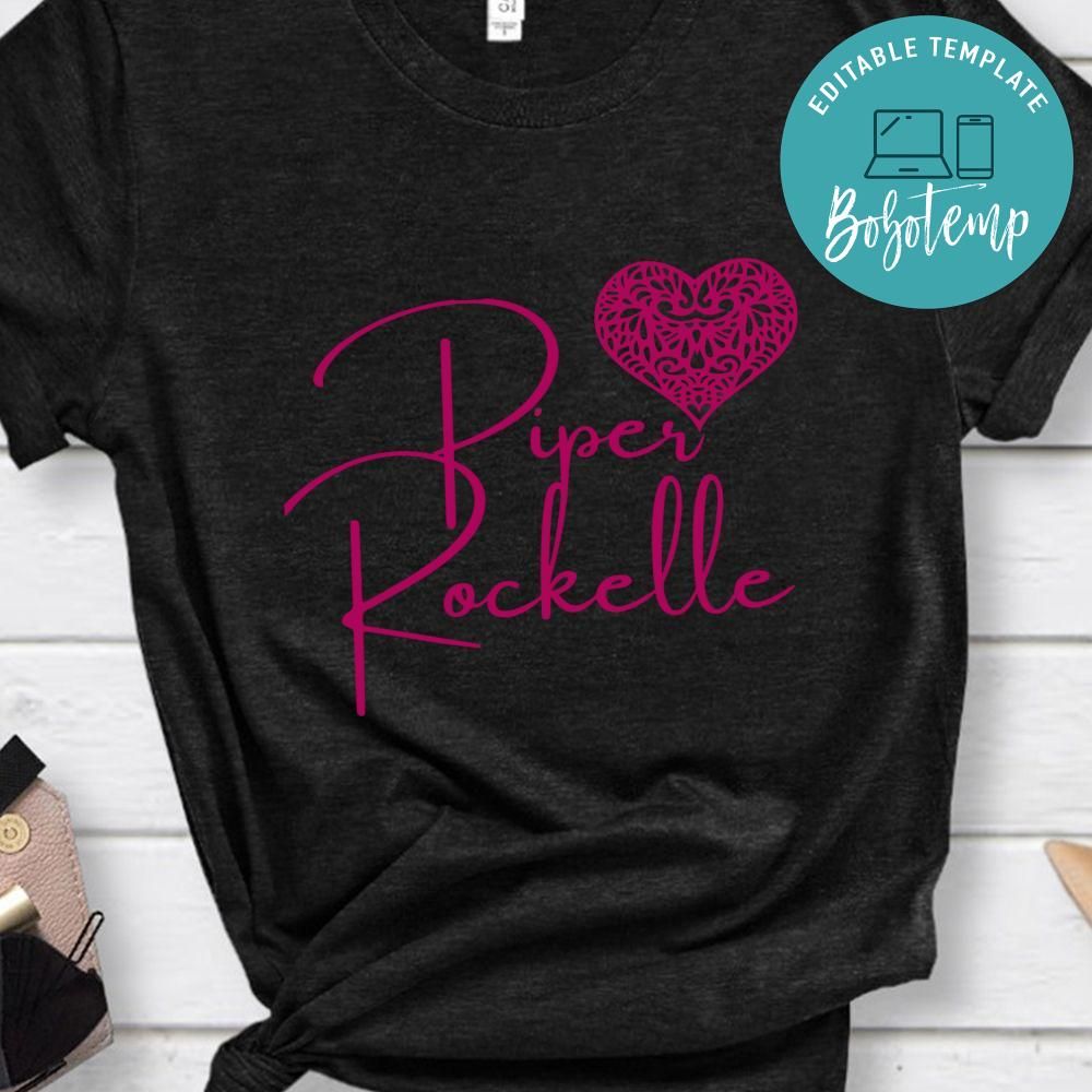 Piper Rockelle Love Heart Shirt | Bobotemp