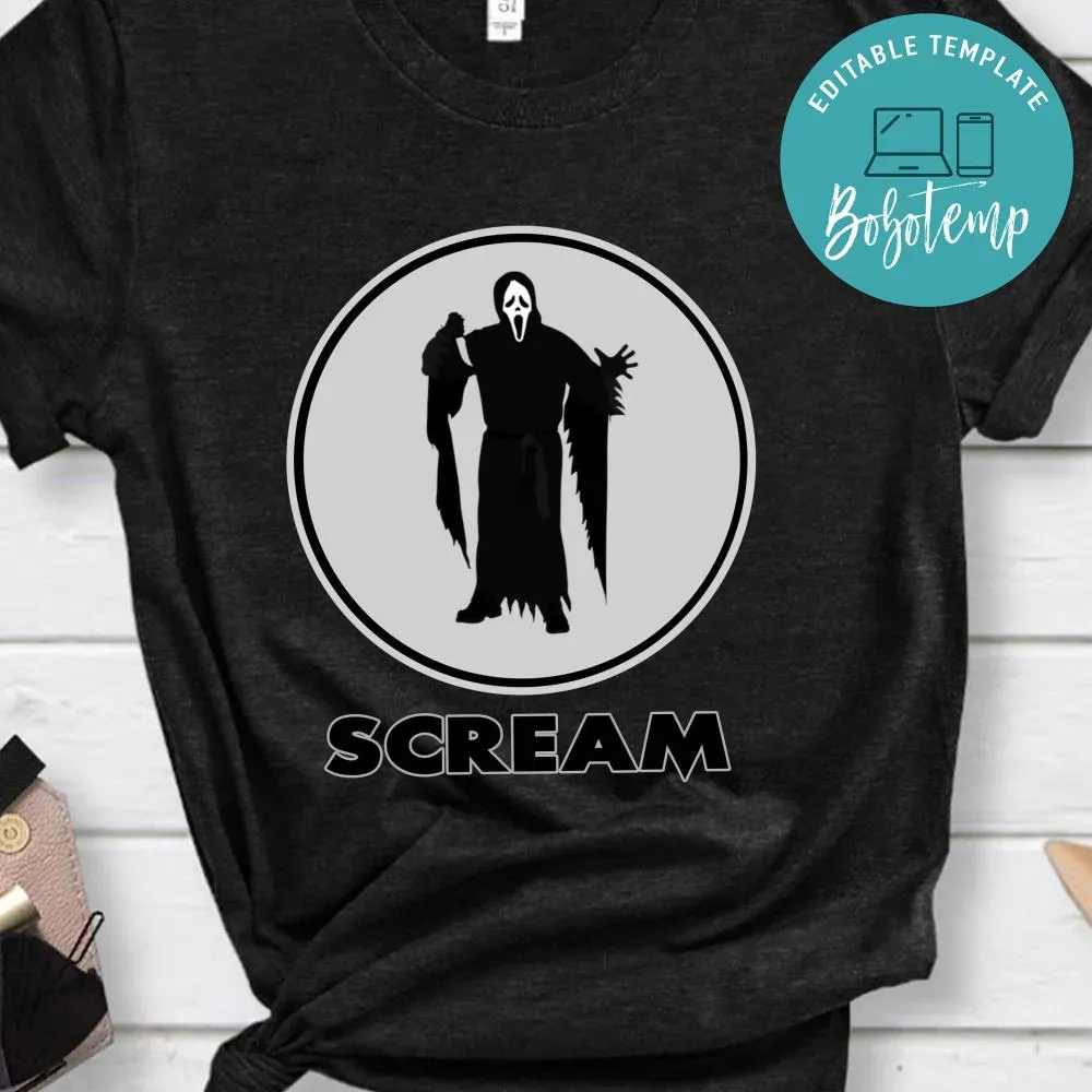 Scream Retro 90s Cult Horror Film Shirt | Bobotemp