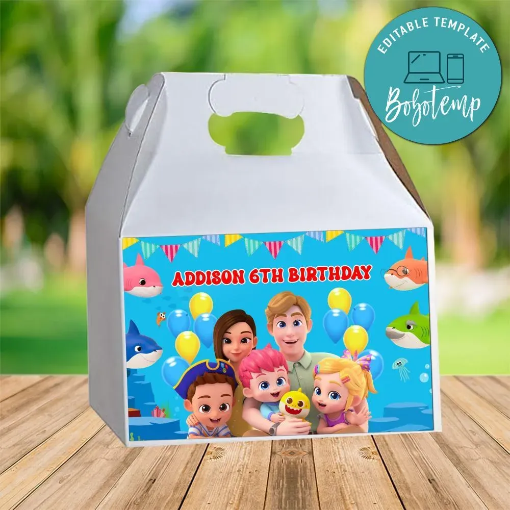 Bebefin Gable Box Digital File Printable DIY | Bobotemp