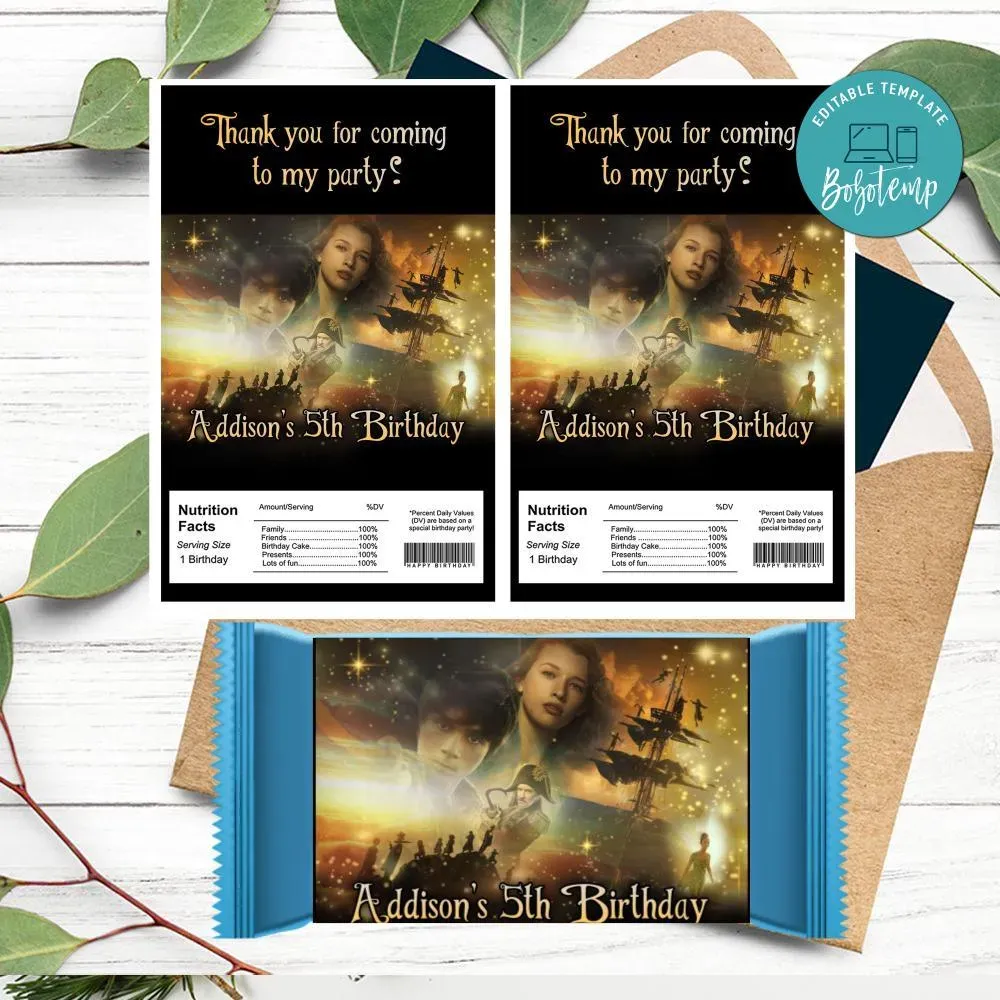 Peter Pan & Wendy Rice Krispies Treats Template Printable | Bobotemp