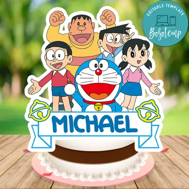 doraemon cake