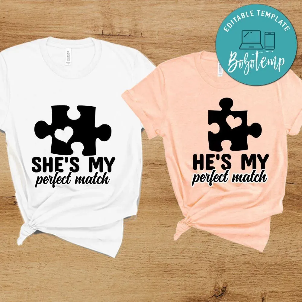 Matching Couple PNG file template | Bobotemp