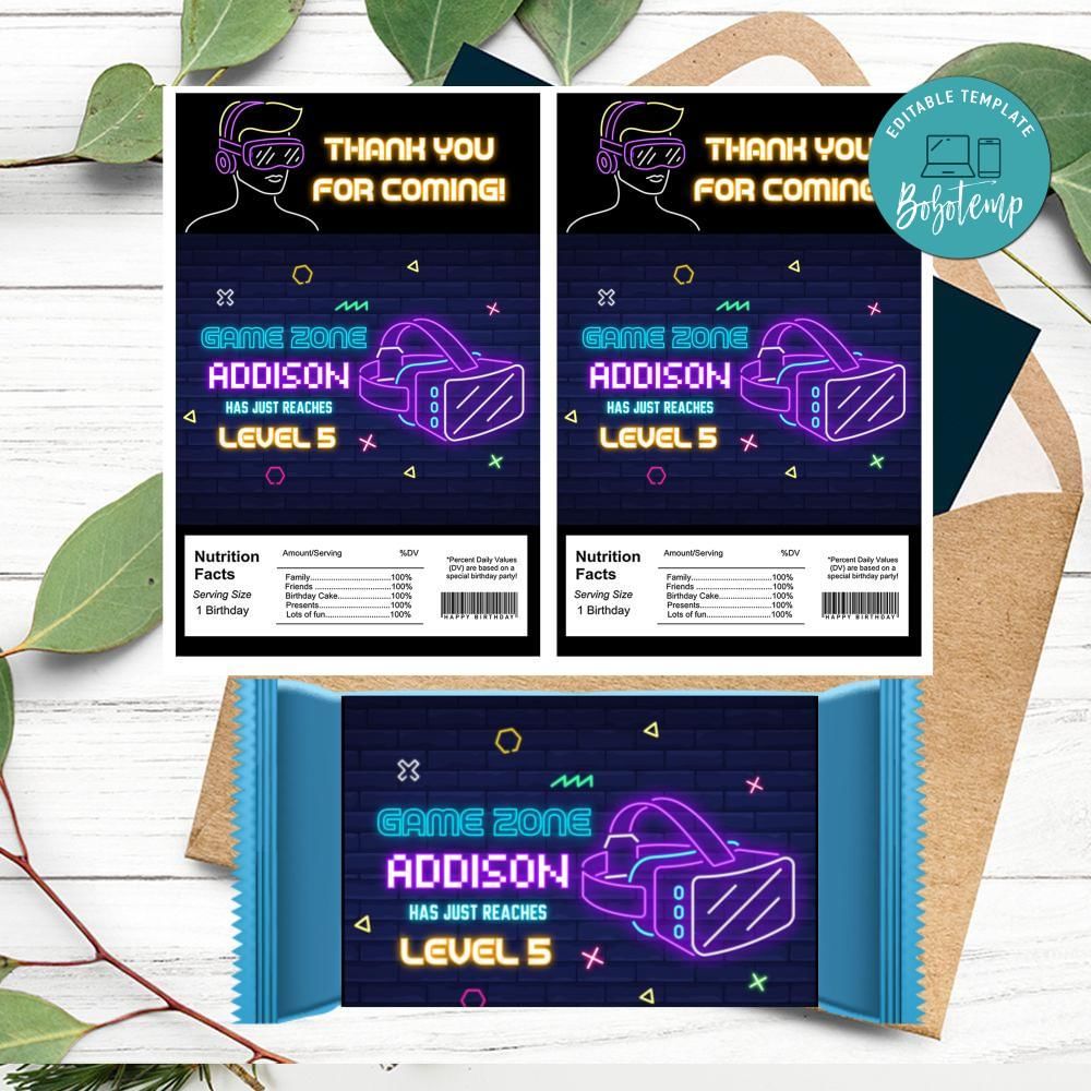 Virtual Reality Game Rice Krispies Treats Template Printable | Bobotemp