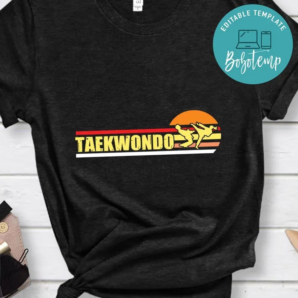 taekwondo shirt gift | Bobotemp