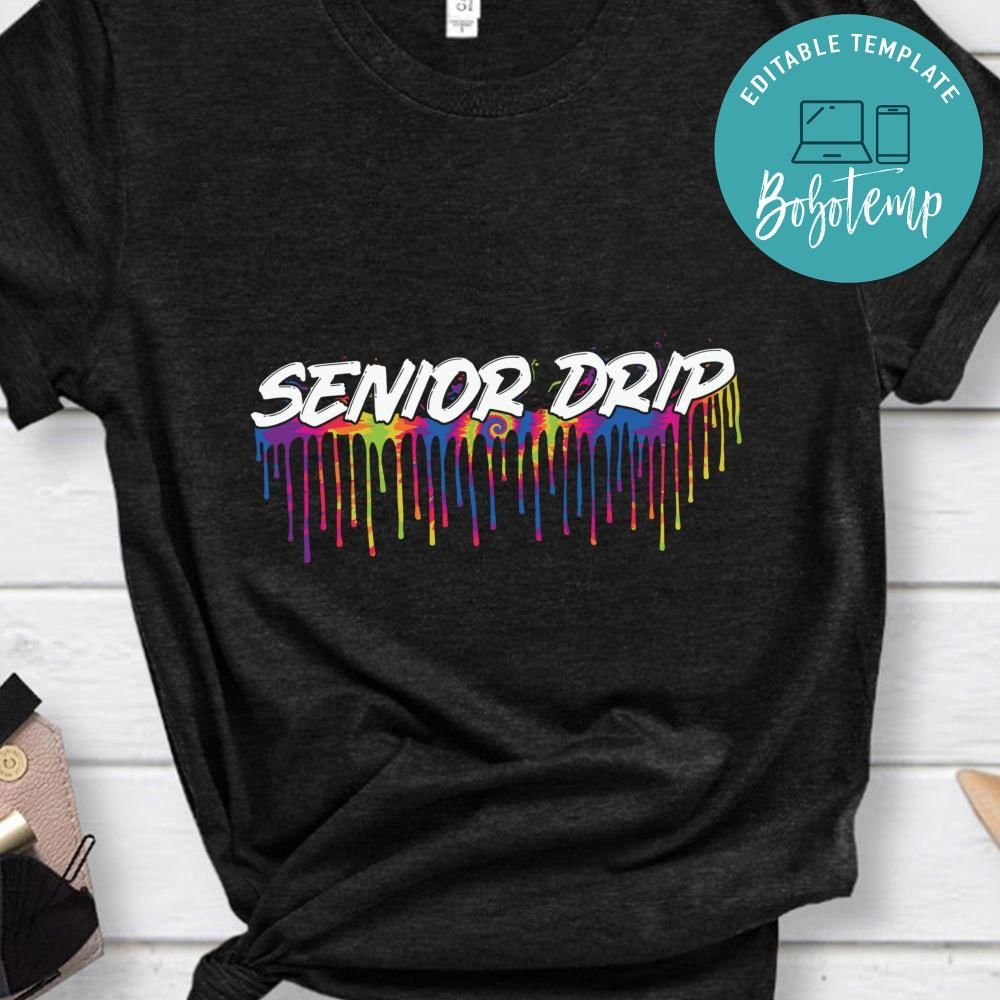 Senior drip shirt | Bobotemp