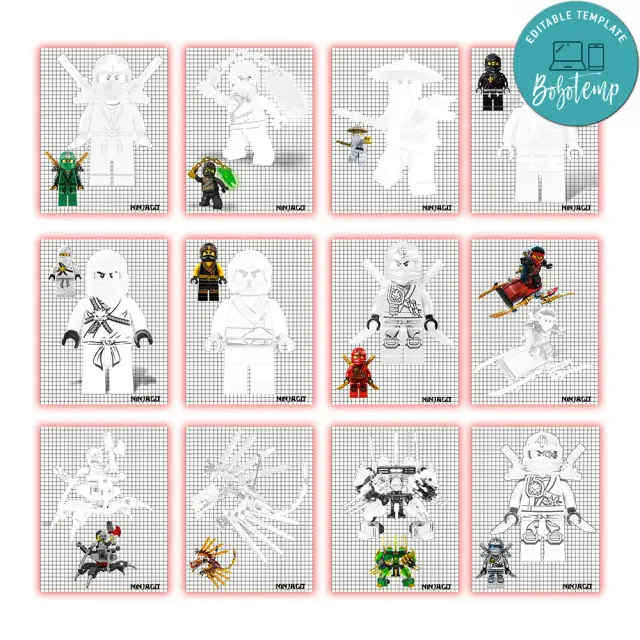 ninjago coloring pages to color online