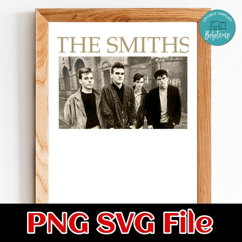 The smiths PNG design template | Bobotemp