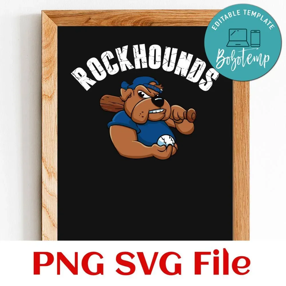 Rock hounds PNG file template | Bobotemp