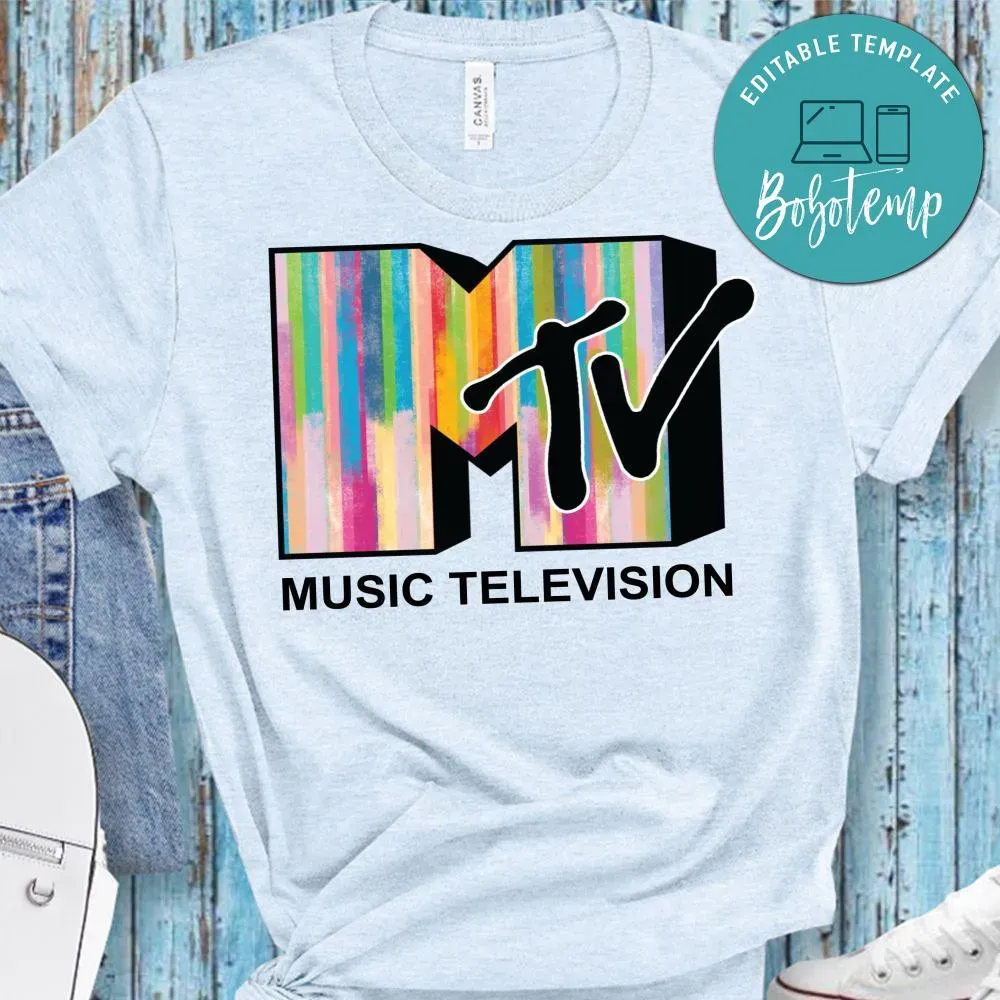 90's MTV Gift PNG file template | Bobotemp