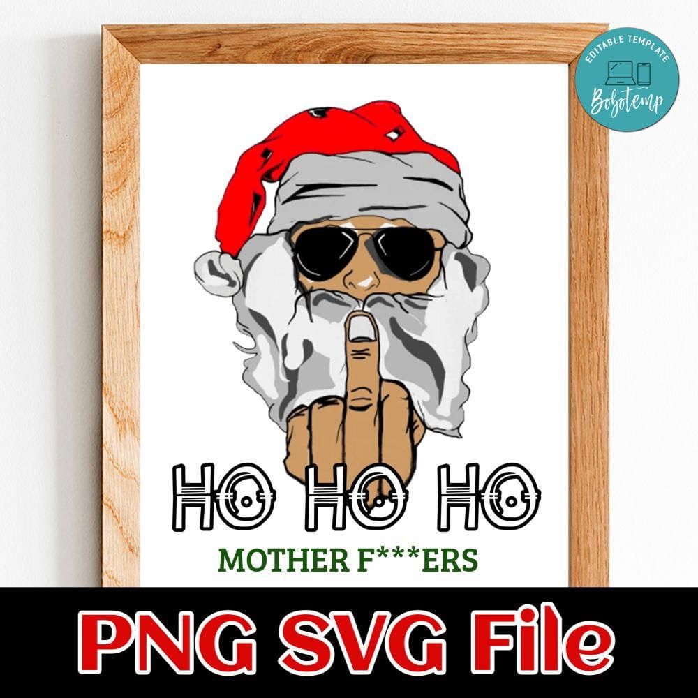 Ho ho ho Mother Fers PNG file template | Bobotemp