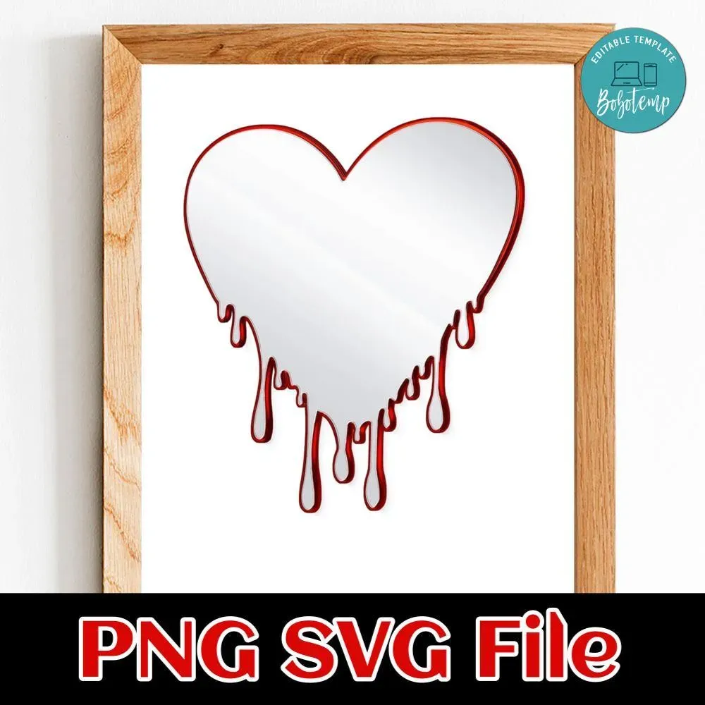 Heart Drip Customer Request PNG | Bobotemp