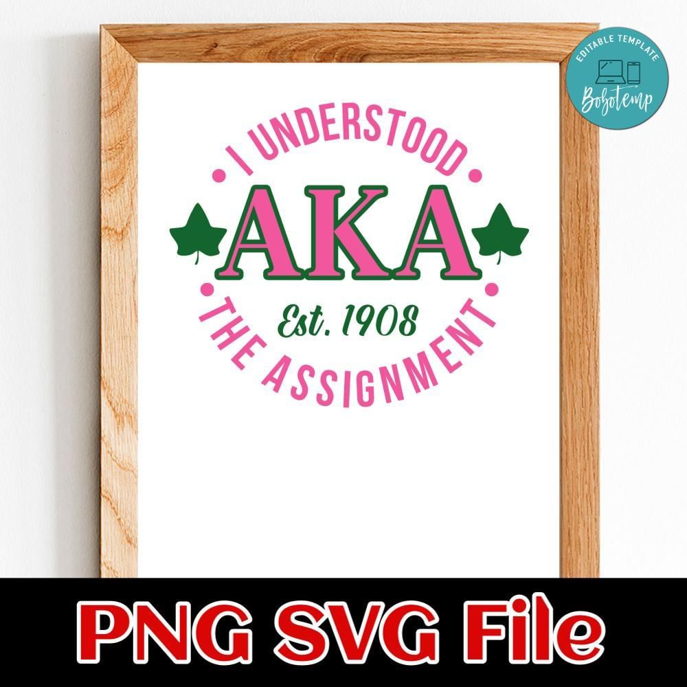 i understand aka the assignment PNG SVG file template | Bobotemp