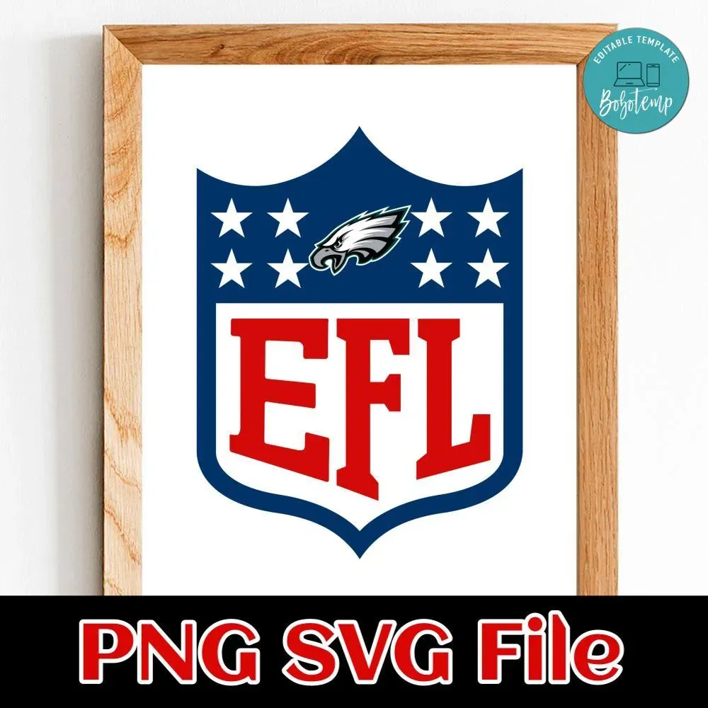 EFL logo PNG SVG file template | Bobotemp