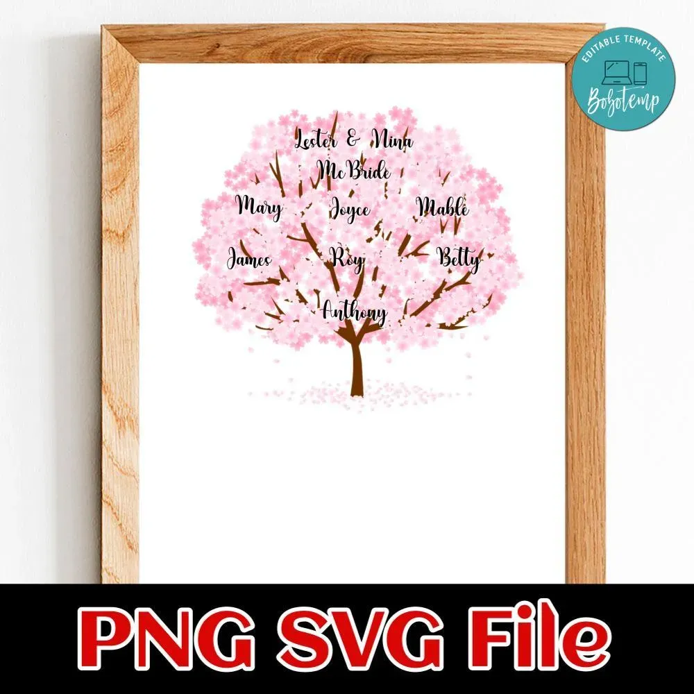 Cherry Blossom Names Customer Request PNG | Bobotemp Cherry Blossom Names Customer Request PNG | Bobotemp