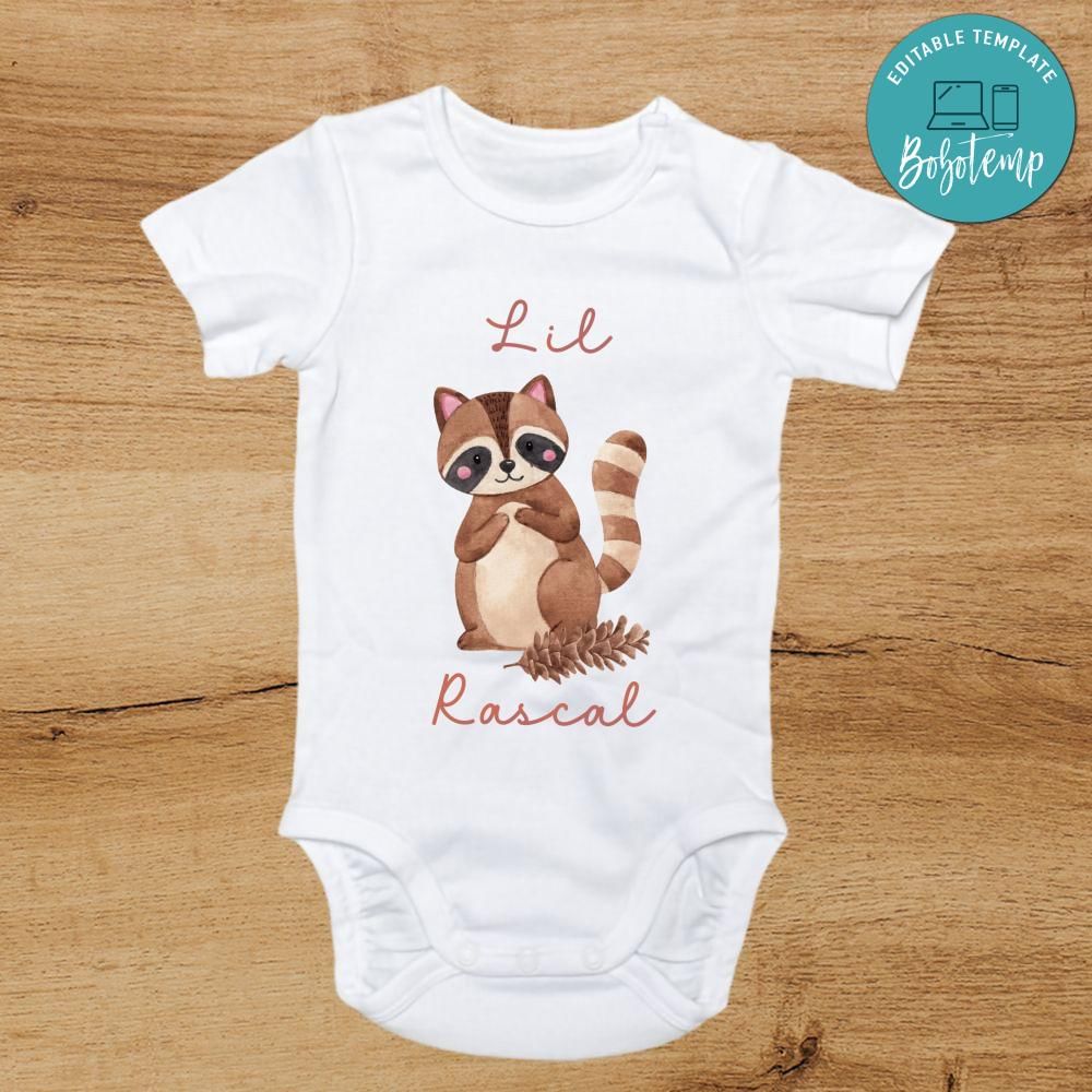 Lil Rascal Toddler PNG file template | Bobotemp