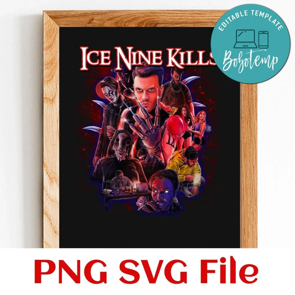 Ice Nine Kills PNG Customizable | Bobotemp